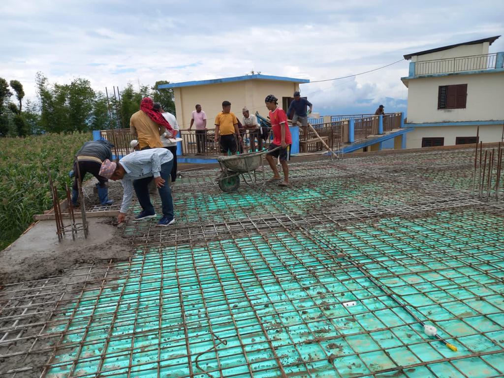 Kharang Sharada school – construction update #5 – Another Brick in Nepal